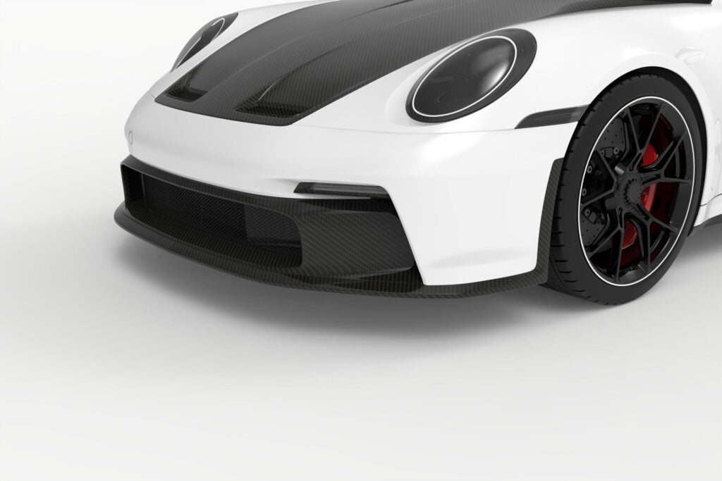 Aero carbon fiber front lip Porsche 992 GT3 1016 Industries