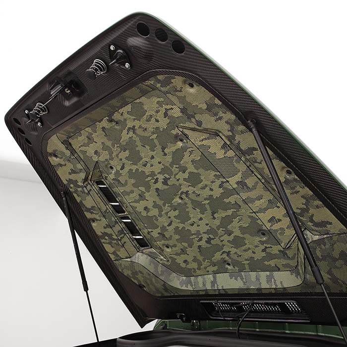 Carbon fiber bonnet Mercedes G class W463 INFERNO